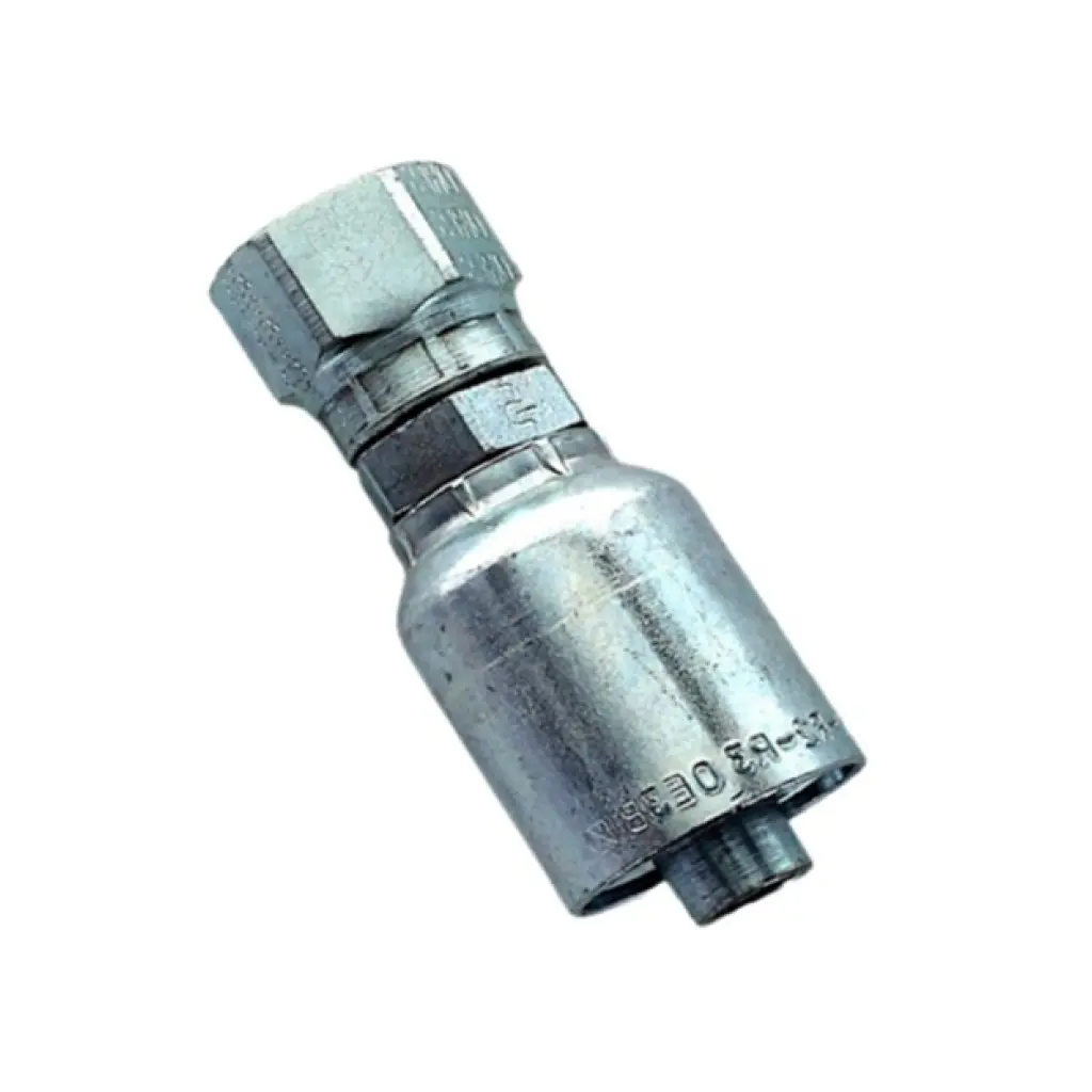 BSP 1/4" Female Swivel X 1/4" Hose End - Hydraulics Online