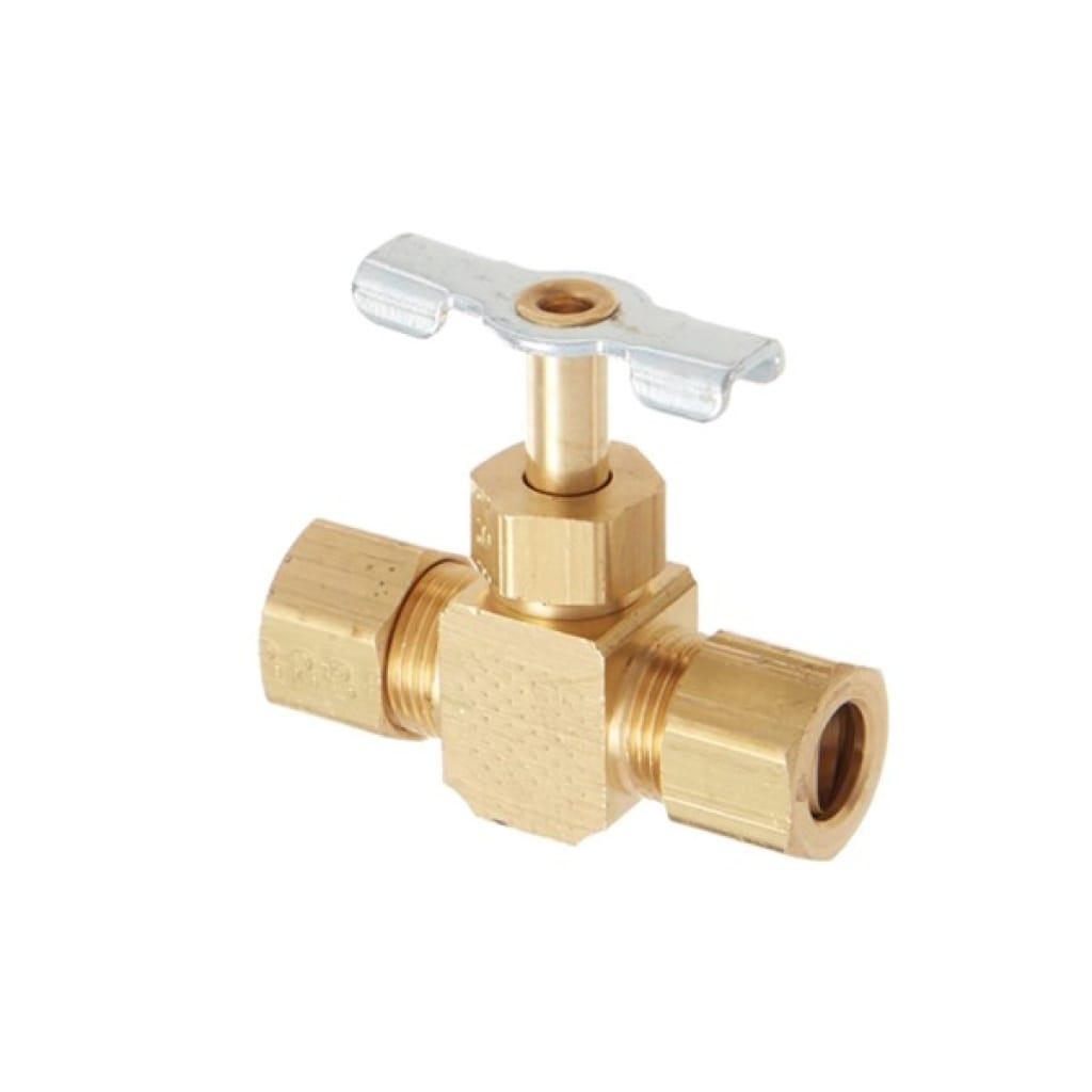 3/8" Compression Needle Valve - Fluidco Hydraulics Online