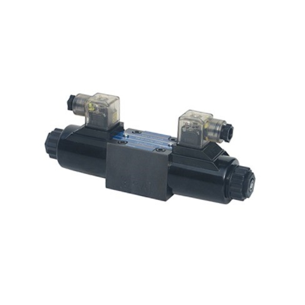 NG6 DC Dbl Solenoid Valve, Detented, Closed Transition - Hydraulics Online